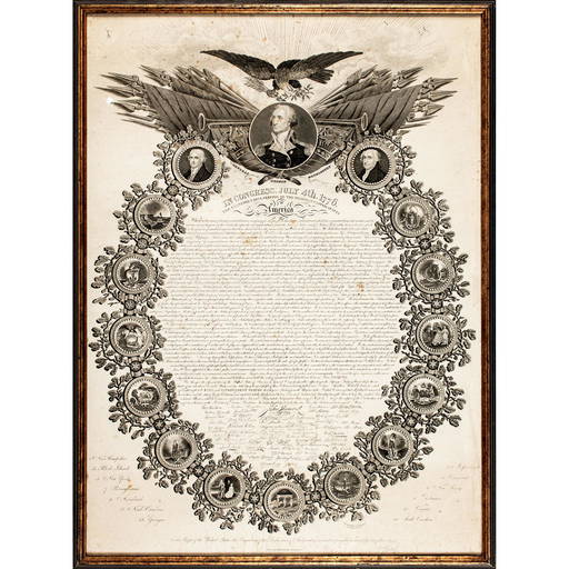 Rare William Woodruff Declaration Of Independence