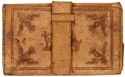 746: Civil War Period Wallet - Mormon Beehive Design - Aug 30, 2009 ...