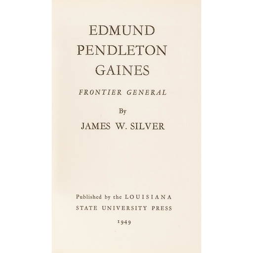 Us Major General Edmund Pendleton Gaines Archive