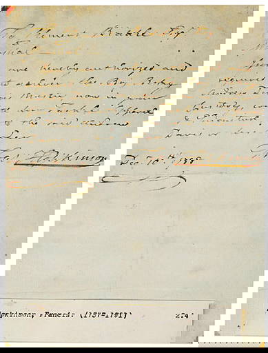 Francis Hopkinson, Letter Signed, 1788