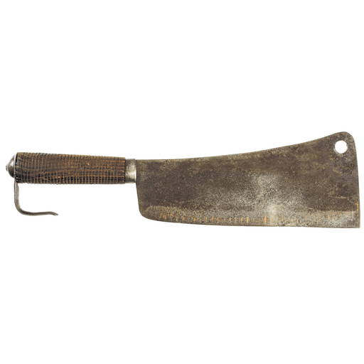 Whalers Flensing Knife With Crown + Maker's Mark