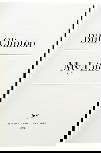 Bill Clinton Limited Edition Book Signed, 2004