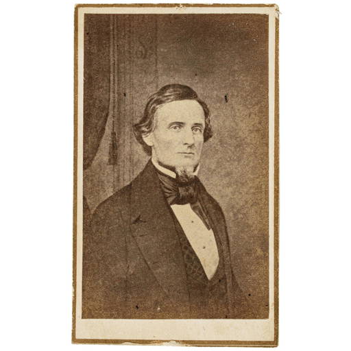 Confederate President Jefferson Davis CDV Photo - Dec 18, 2021 | Early ...