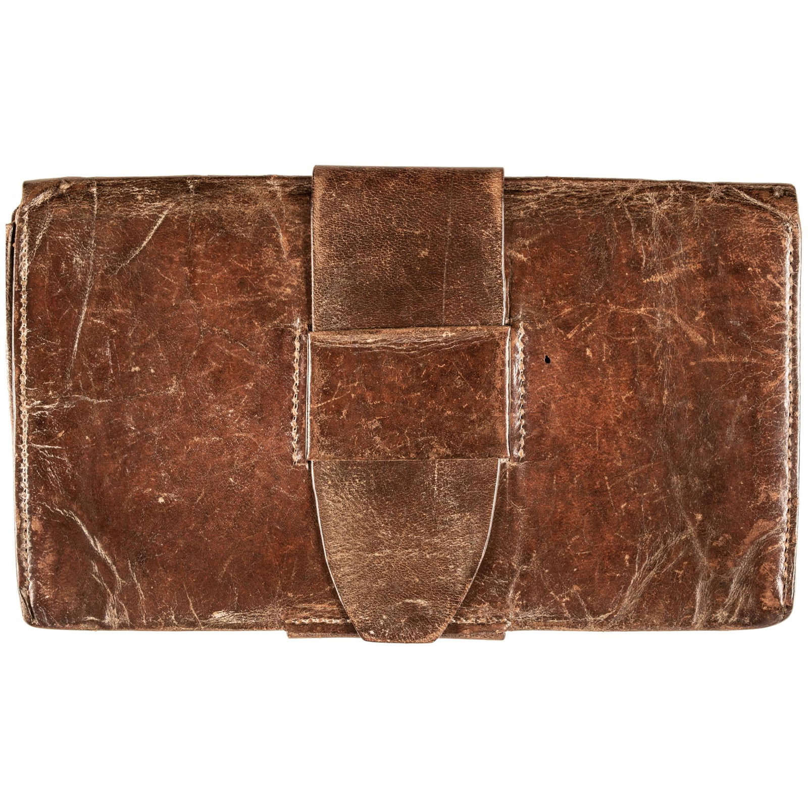 C. 1770 Colonial Currency Hand Stitched Wallet