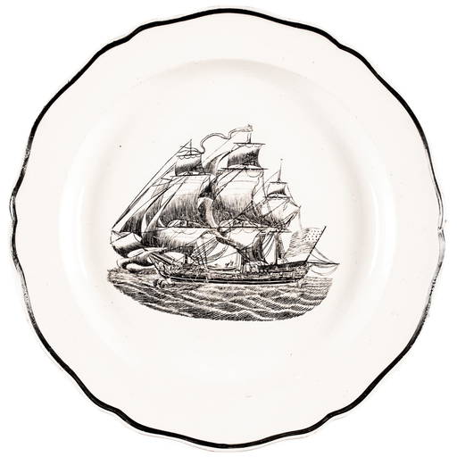 15-Star Flag American Ship c 1810 Liverpool Plate (#0216) on Jan 14 ...