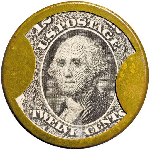 Encased Postage Stamps, 12¢, Tremont House