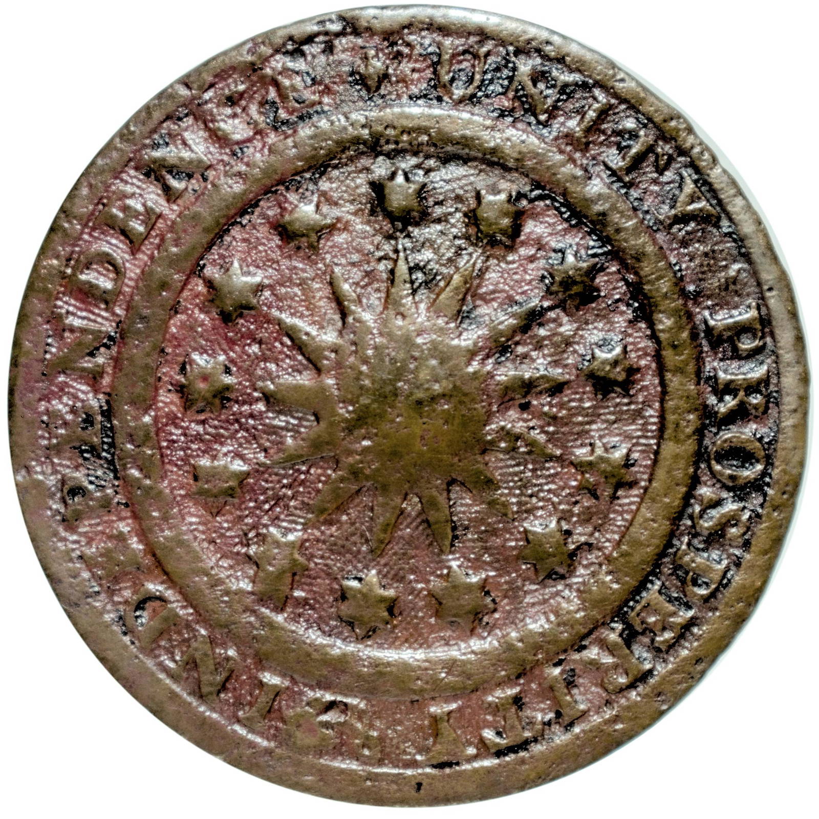 (1789) George Washington Inaugural Button, Legend With Large Central ...