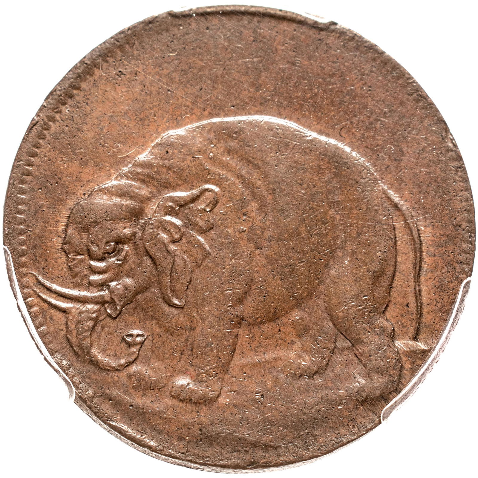 (c 1694) London Elephant Token, God Preserve London Legend, Thick ...