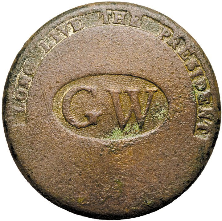 (1789) George Washington Inaugural Button - Jun 03, 2012 | Early ...