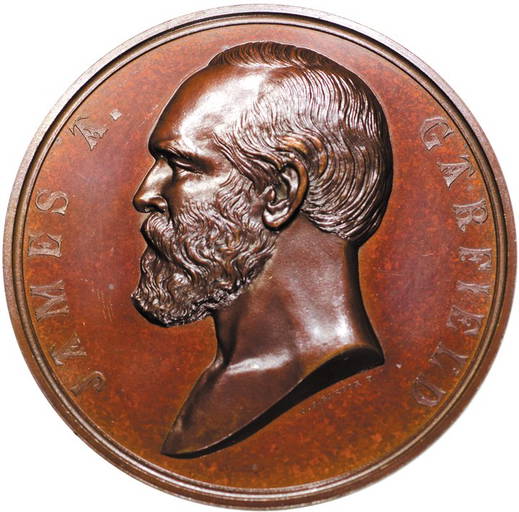 1881 James A. Garfield Inaugural Medal