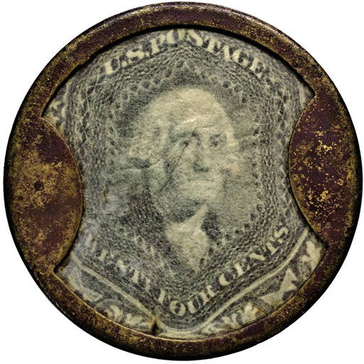 Encased Postage Stamp, EP-166, 24¢, ELLIS McALPIN - Jul 15, 2012 | Early American History ...