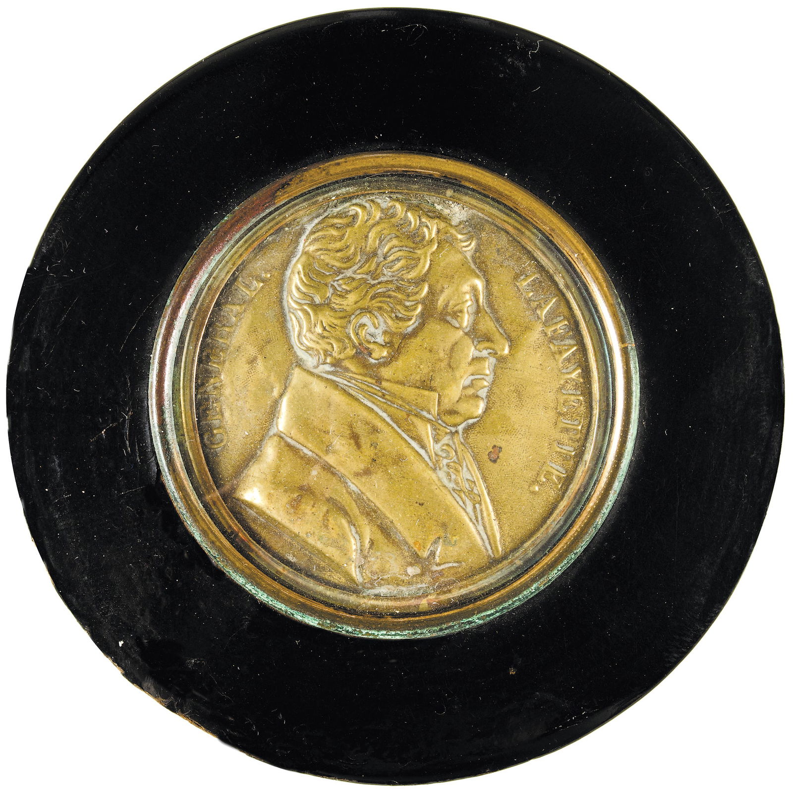 C. 1824 Return Tour Of America Period, Decorative Snuff Box, Marquis De Lafayette Central ...