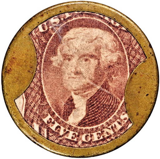 Encased Postage Stamps, 5¢, Ellis McAlpin & Co - Aug 26, 2012 | Early ...