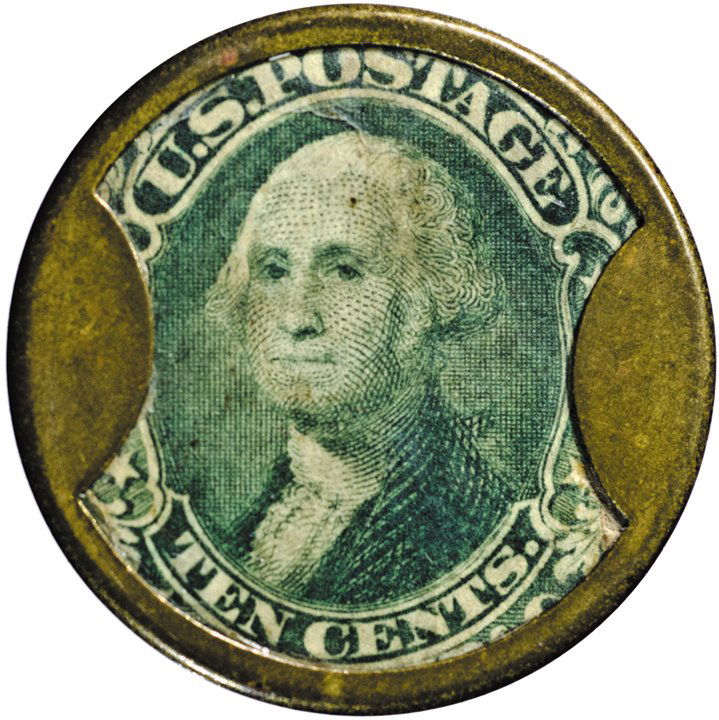 Encased Postage Stamps, 10¢, J. Gault Plain Frame - Aug 26, 2012 ...