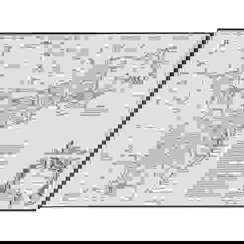 1755 French & Indian War Period, Map Of The North American British ...
