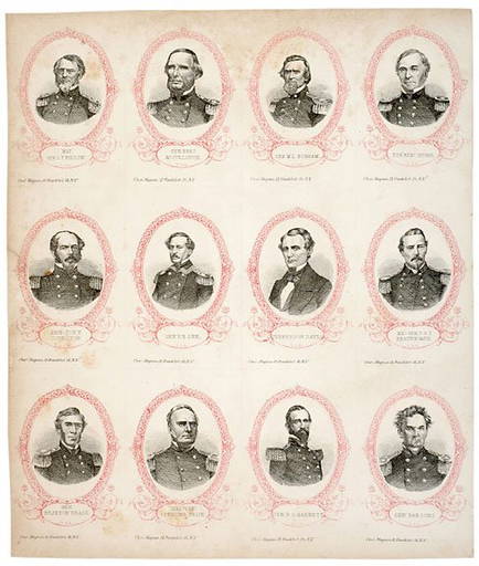 Prints Of Confederate Generals
