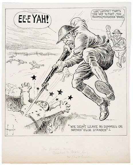 Lot 1389: WWI Political Cartoon Artwork - Dec 14, 2003 | Early American ...
