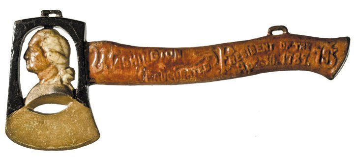 1889 Washington Inaugural Centennial Hatchet