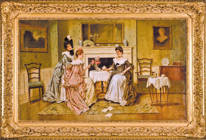 Original Signed Edward Percy Moran Oil Painting