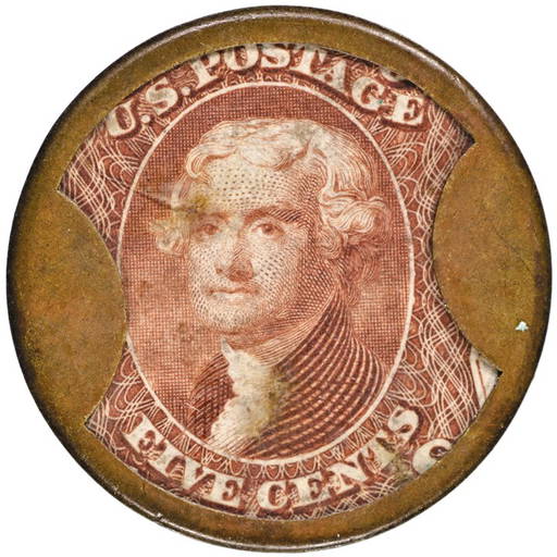 Encased Postage Stamp EP63 5¢ AYERS SARSAPARILLA - Aug 24, 2013 | Early American History ...