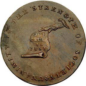 1792 Kentucky Token, Lancaster Edge