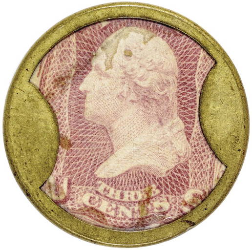 Encased Postage Stamp EP-40 3¢ BURNETTS STANDARD - Oct 26, 2014 | Early ...