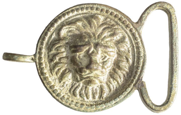 Rev. War Era British Lion Head Sword Belt Clasp