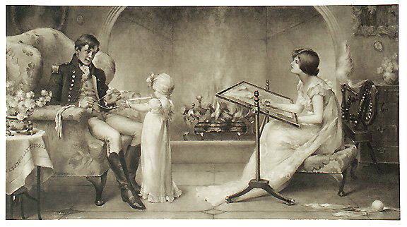 505: Lot 505: c.1902 Maude Goodman Original Print