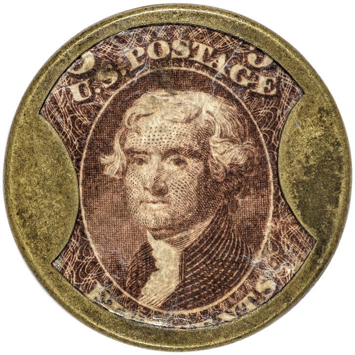 Encased Postage Stamp EP-61 5¢ TAKE AYERS PILLS - Nov 21, 2015 | Early ...