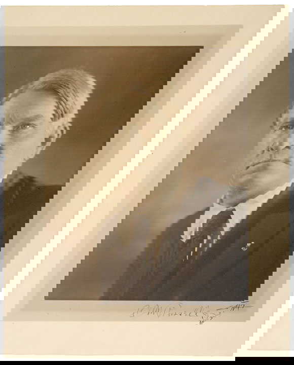 109: Painter CHARLES M. RUSSELL, Signed Photo