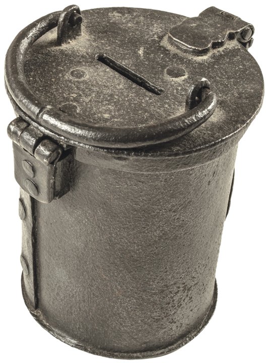Rare Revolutionary War Era Iron Safe Lock Box