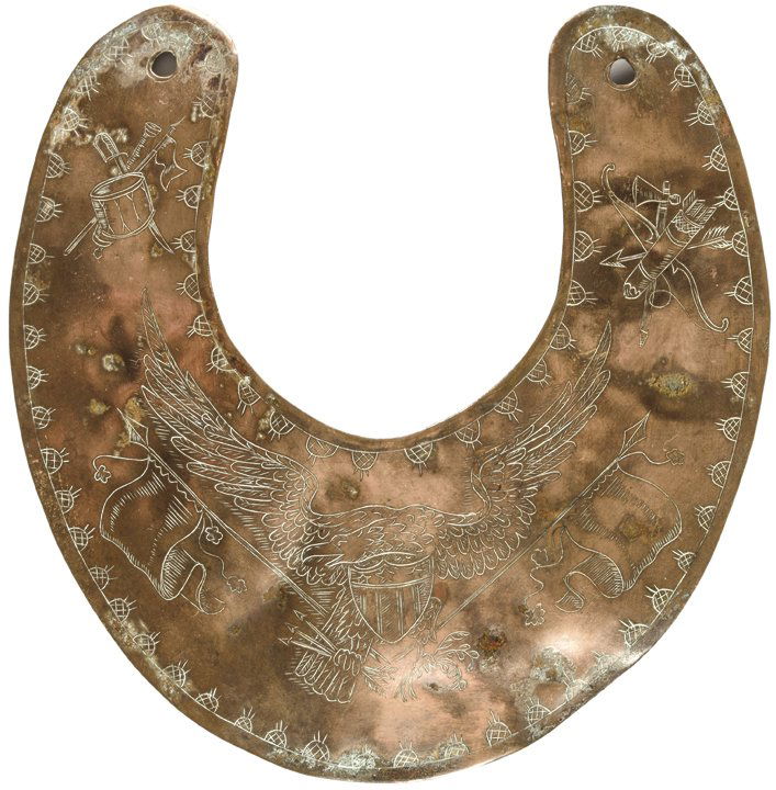 Native American Copper Trade Gorget