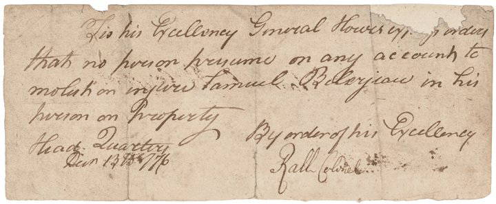 Johann Gottlieb Rall, Trenton Hessian Commander!