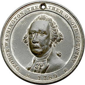 1789 Private Issue Washington Indian Peace Medal