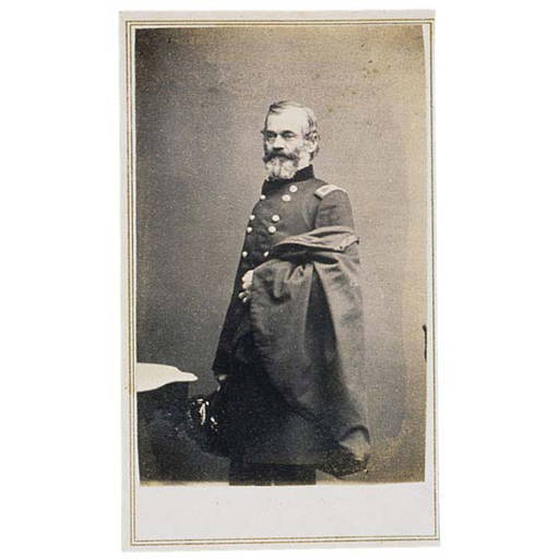 Cdv Of General Samuel Peter Heintzelman