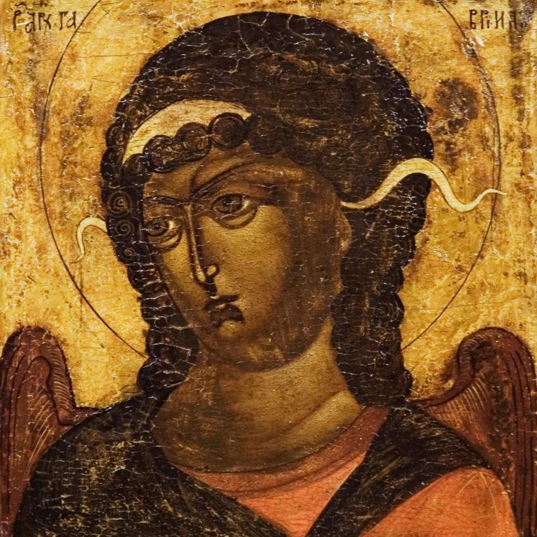 Moscow School, The Archangel Gabriel, 17th century