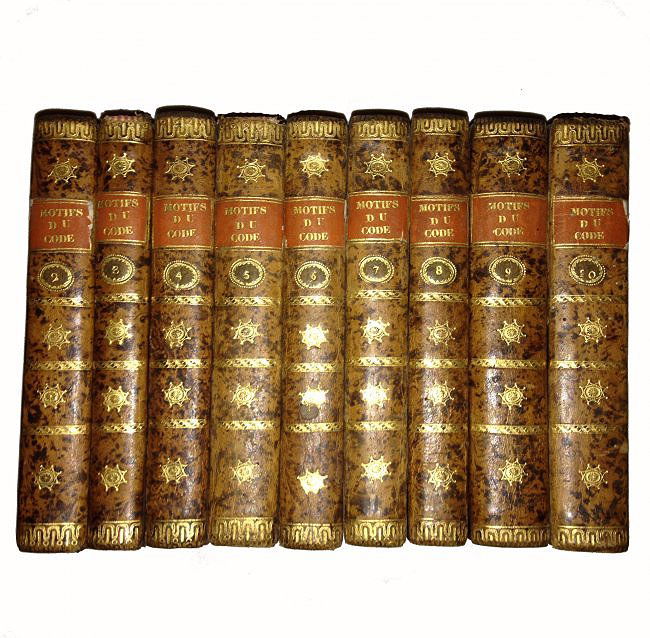 [napoleon In Italy, Civil Code] Code Napoleon 1808 1810