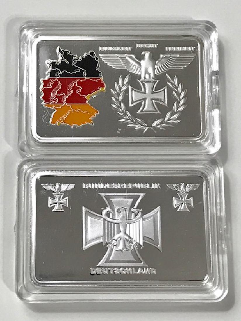 1 Ounce German Silver Territorial Bullion Bar - Jul 26, 2017 | Miami ...