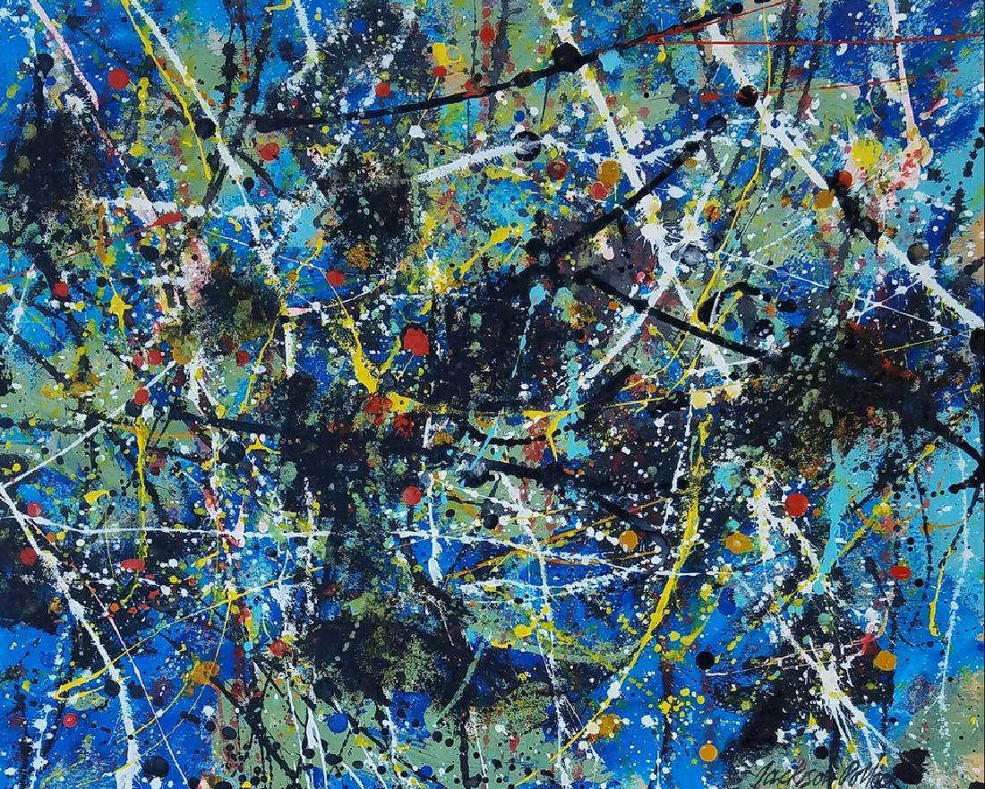 Signed Jackson Pollock