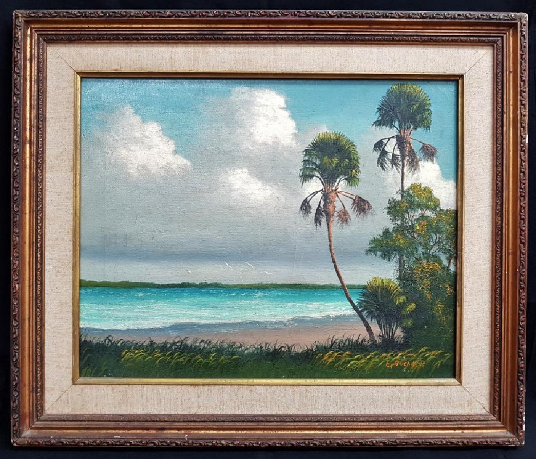 Ellis Buckner Highwaymen Oil on Canvas