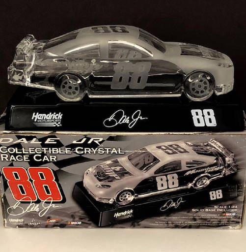 Rare Dale Earnhardt Jr. Shannon Crystal Race Car