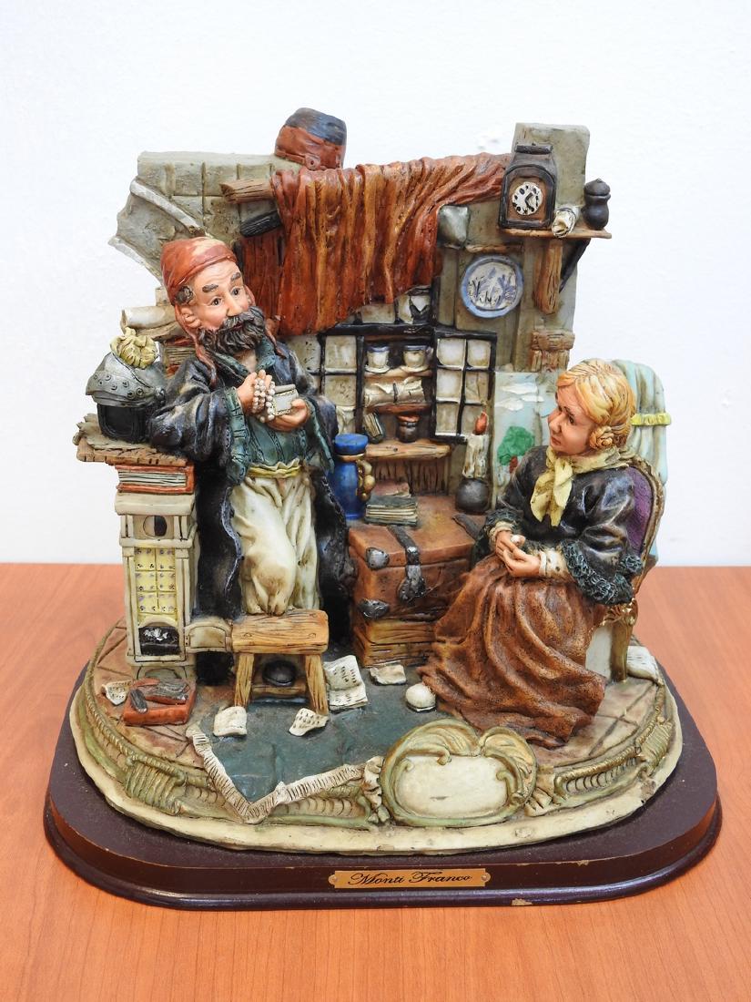 Monti Franco Porcelain Sculpture