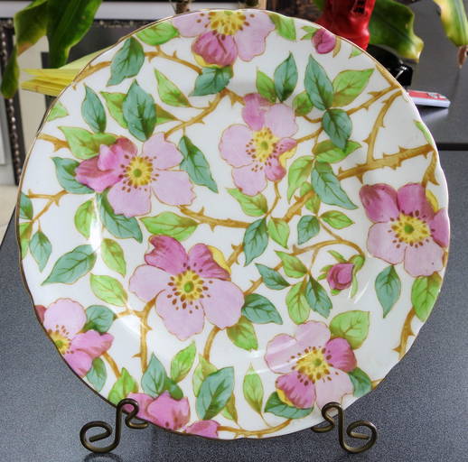 Tuscan Bone China Vintage Porcelain Plate