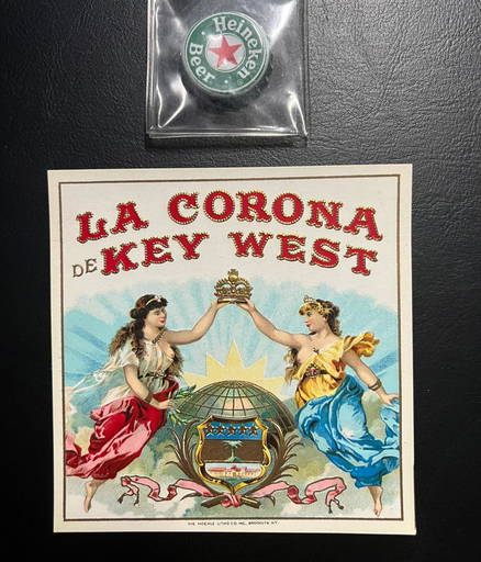 Tabaco cigar havana key west label - Jan 31, 2022 | Miami Auction ...