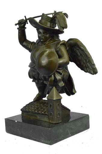 Botero Large Archangel Bronze (#1450Q) on Jun 30, 2022 | Miami Auction ...