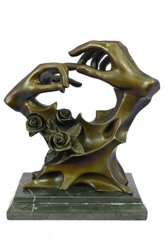 Milo New `the Proposal` Engagement Cast Bronze