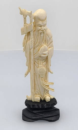 Antique Chinese Ivory Color Sculpture (#0095A) on Jul 21, 2022 | Miami ...