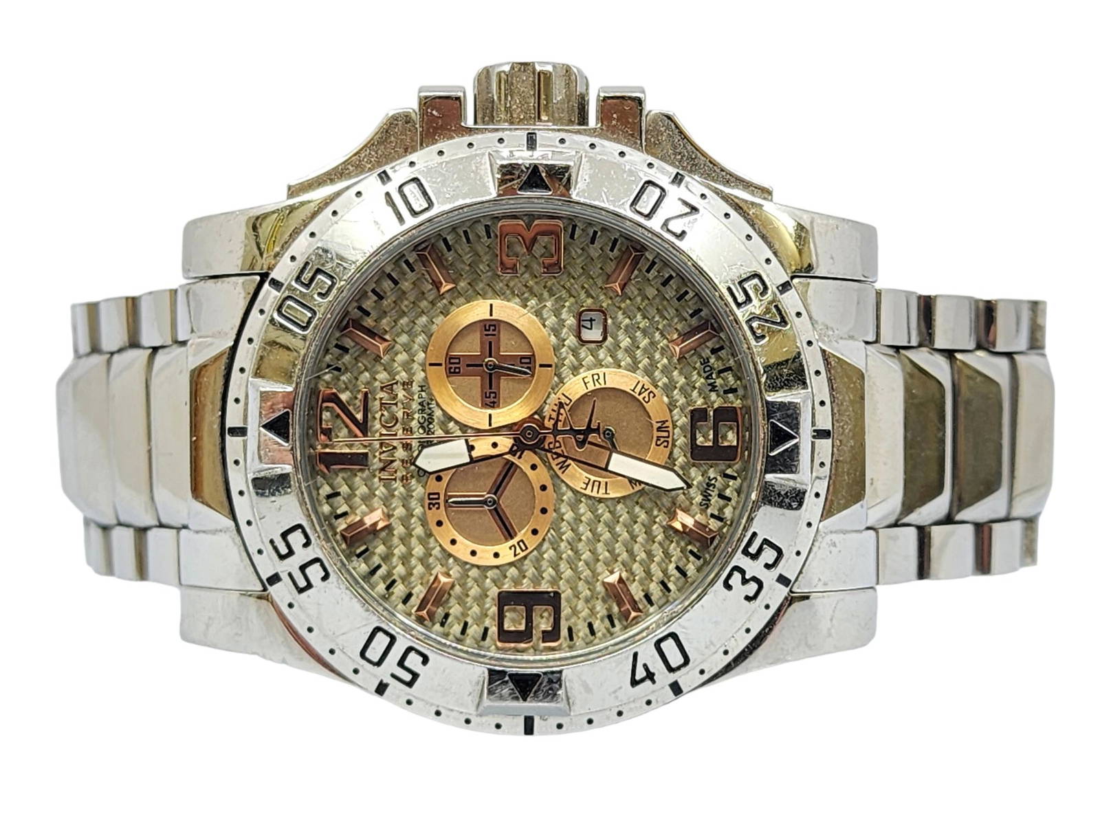 Buy Invicta Large Size Mens Watch | Miami Auction Gallery In Fl