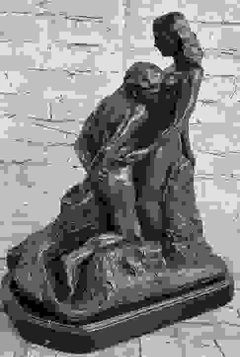 Rodin Eternal Idol Bronze Nude Couple Sculpture Auction