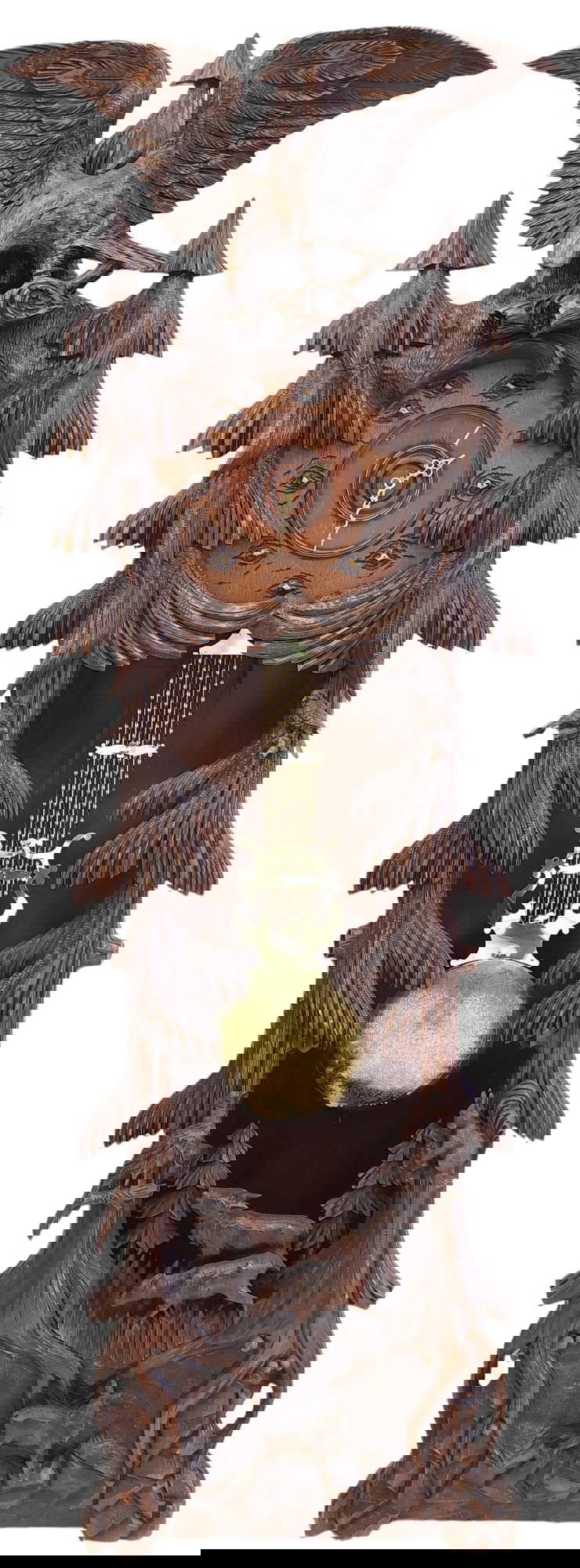 Fine Eagle-topped Black Forest Tall Case Clock Auction